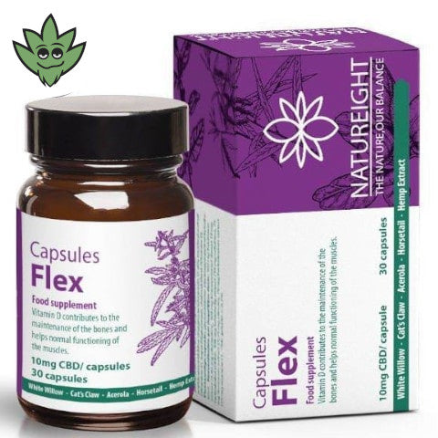 Bien-être CBD - GELULE FLEX | Livraison Paris Express – TRISTAN CBD Shop